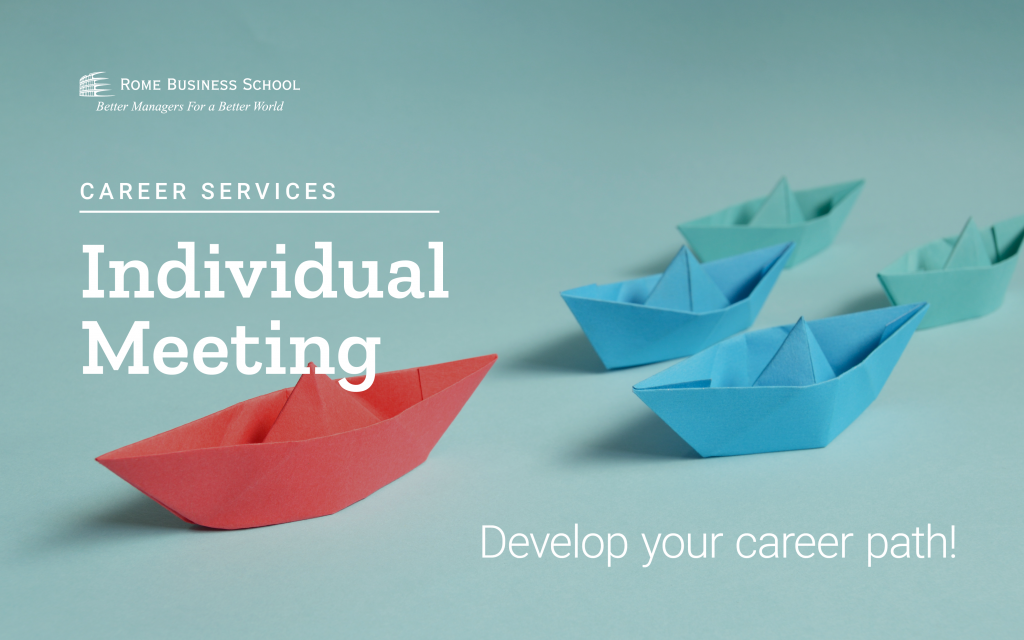 Career Services Individual Meeting | Rome Business School