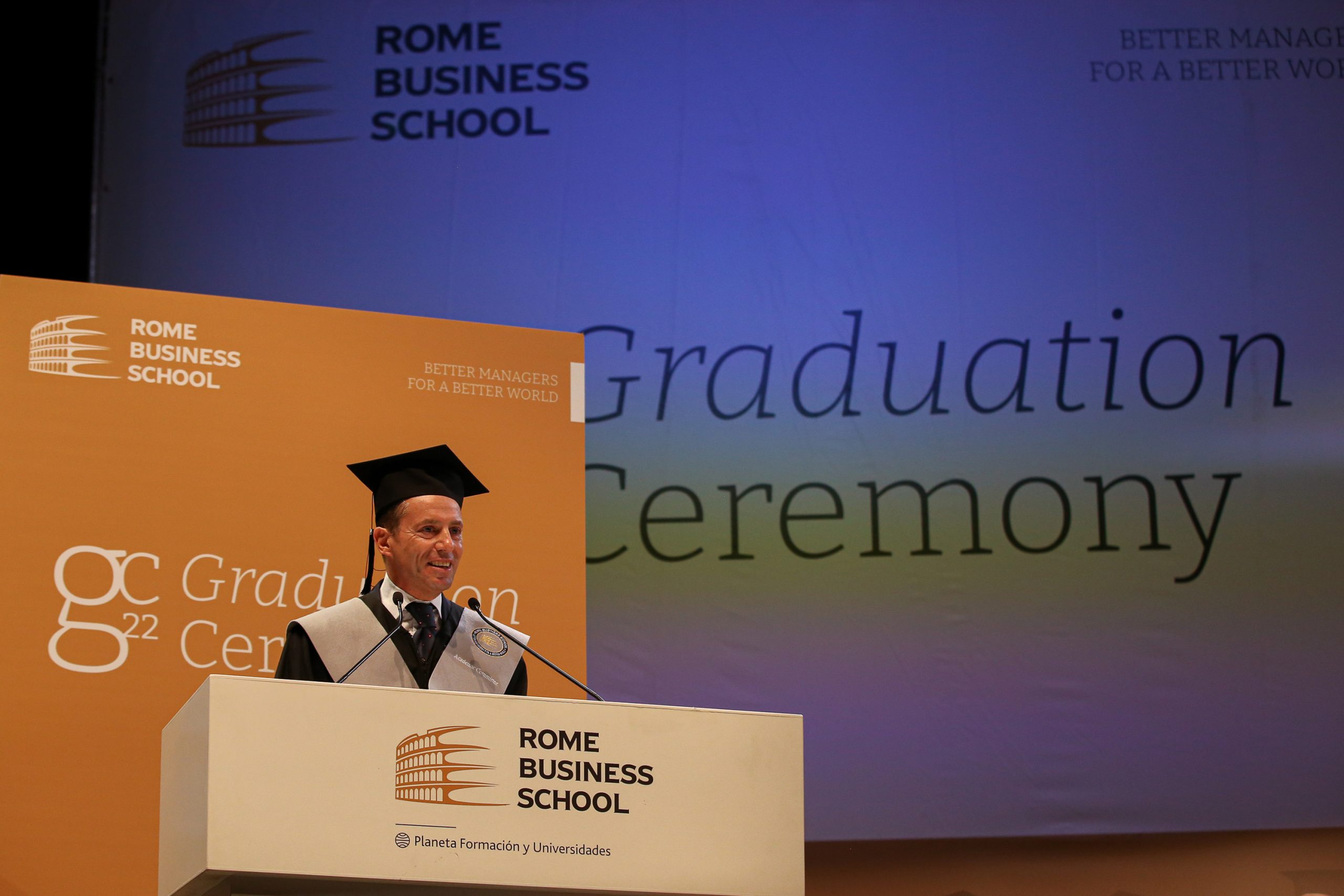 1,500 graduates at Rome Business School's Graduation Ceremony 2022